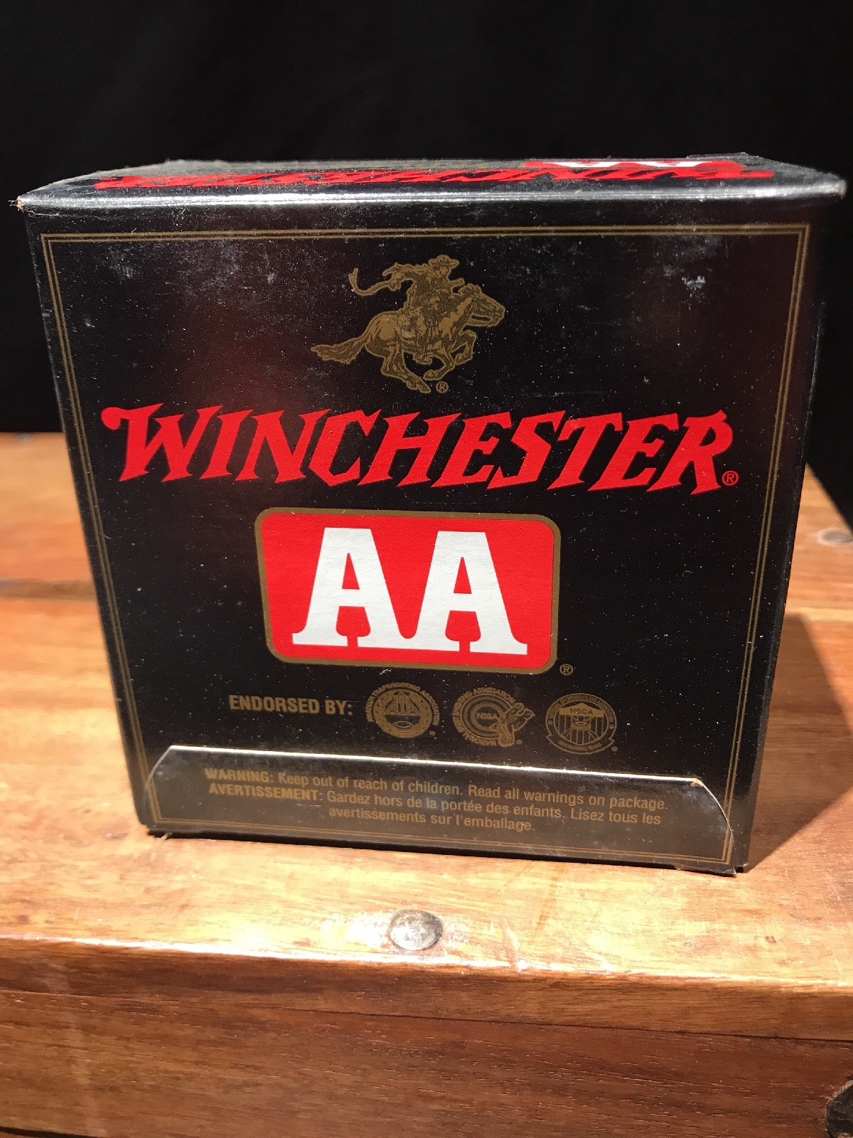 WINCHESTER AA Shotgun Shell Empty Box ~ 12ga./2 3/4" / 9 shot- Light ...