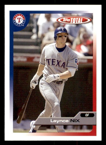 2005 Topps Total #511 Laynce Nix Texas Rangers | eBay