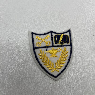 Small Coat Of Arms Patch Quill, Laurel Wreath Skeleton Key T067 | eBay