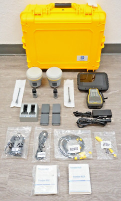 Trimble R10 model 2 & R12i GPS Glonass Galileo RTK Base Rover Kit w ...
