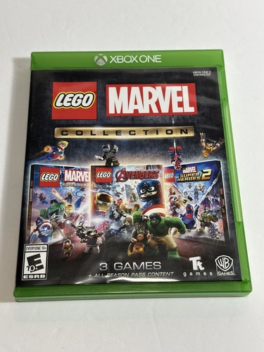 LEGO Marvel Collection Video Game - Microsoft Xbox One - 3 Games in One ...