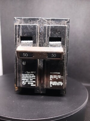 50A Murray Circuit Breaker MP250 50 Amp 2 Pole 10k@120/240V HACR Type ...