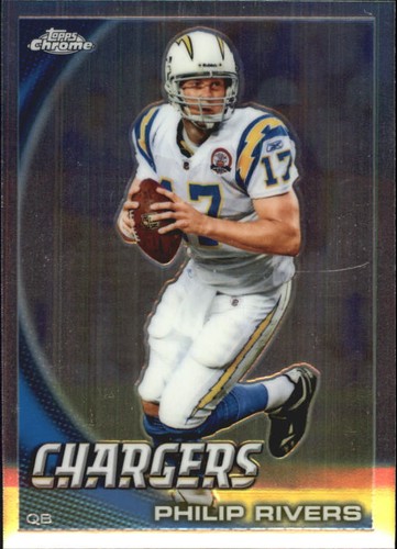 2010 Topps Chrome Football Card #C6 Philip Rivers | eBay