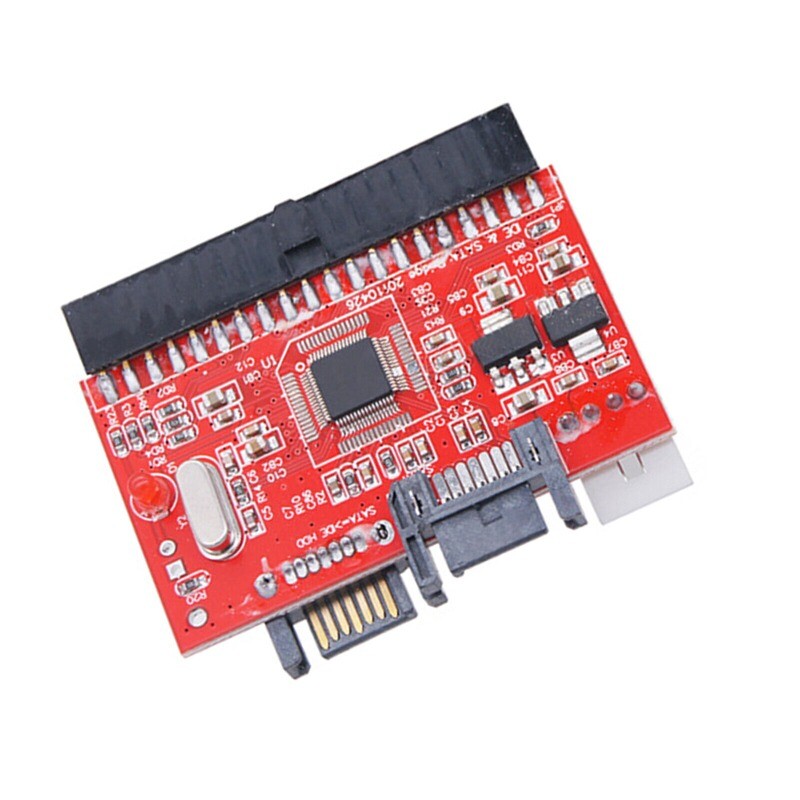 PATA/IDE TO Serial ATA SATA Interface Hard Drive HDD DVD Adapter ...