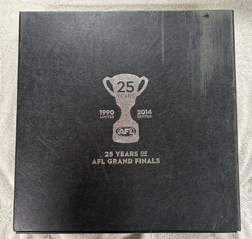 AFL 25 Years of Afl Grand Finals Collector's Book Limited Edition, 25 ...