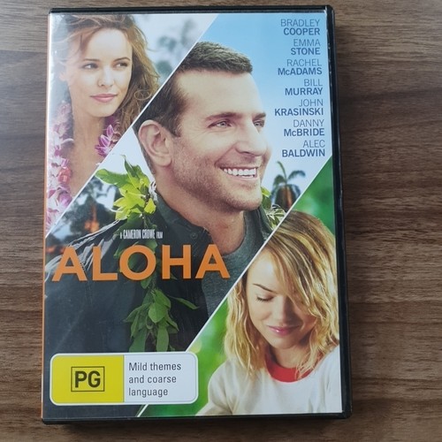 Aloha (DVD, 2015) Bradley Cooper, Emma Stone - Reg 4 Like New 9321337165653 | eBay Australia