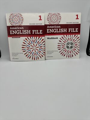 American English File 2nd Edition Level 1 Two Books Online Practice ...
