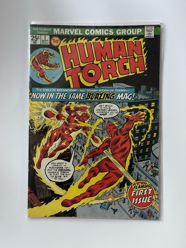 The Human Torch #1 (Marvel Comics, September 1974) | eBay