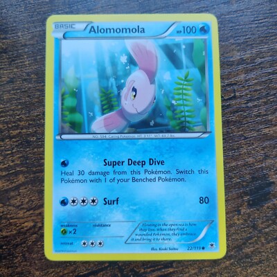 Alomomola 22/119 - LP Phantom Forces - Pokemon 2014 Common TCG Card | eBay