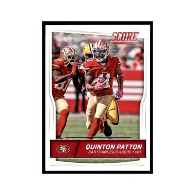 Quinton Patton 2016 Score #277 Football Cards Football Card NM | eBay