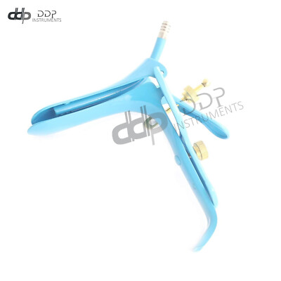 Blue Coated LEEP Graves Speculum small Gynecology Surgical Instruments ...