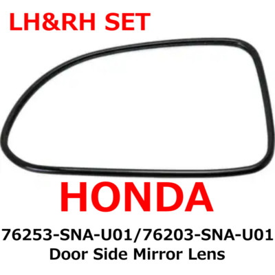 【NEW】Honda Genuine Civic FD2 Type-R Door Side Mirror Lens LH& RH Set | eBay