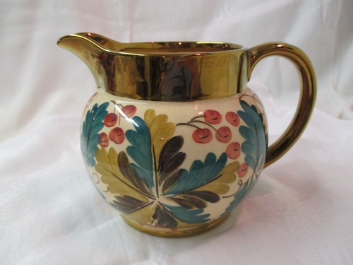 Vintage England Wade Harvest Ware Copper Luster Pitcher | eBay