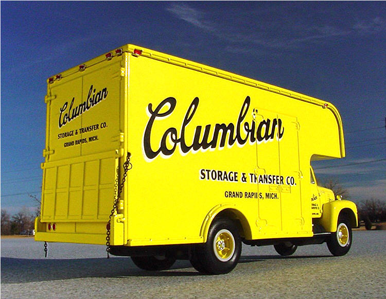 First Gear Columbian Storage 1957 International R-200 Moving Van for ...