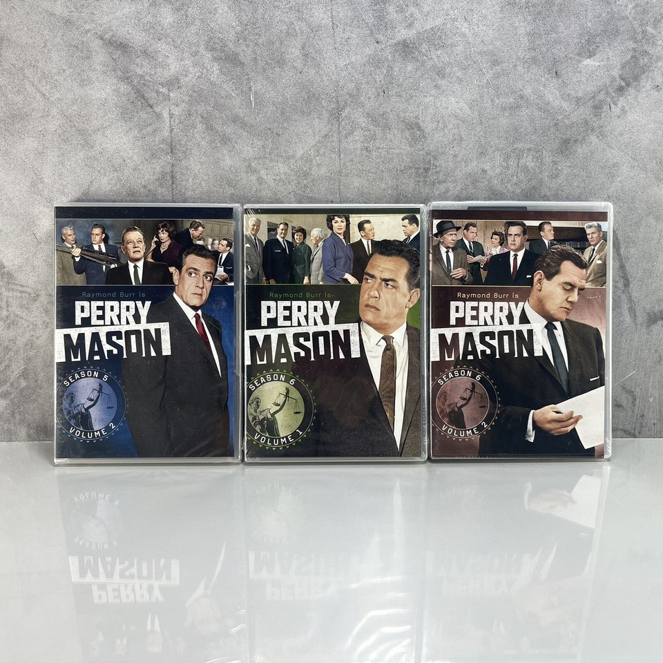 Perry Mason - Complete Series (1957-1966) Season 1 2 3 4 5 6 7 8 9 DVD ...