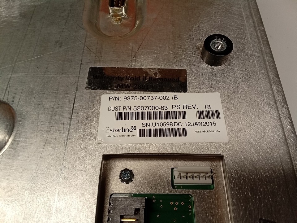 GE LOGIQ E9 Touch Screen P/N: 5207000-63 p/n 9375-00737-002/B | eBay