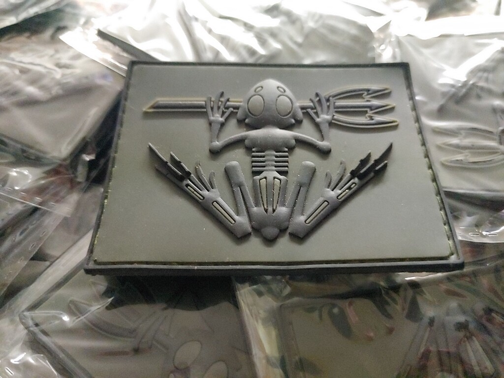 Navy Seal Frog Skeleton Wallpaper