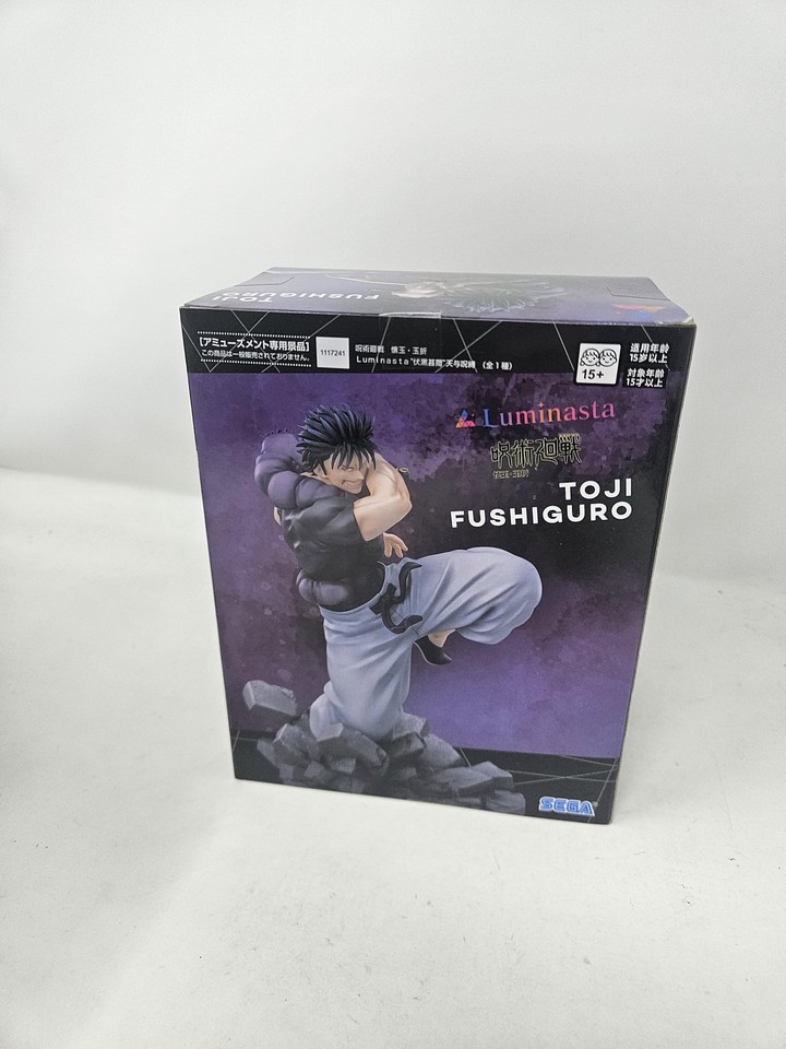 Jujutsu Kaisen Toji Fushiguro Luminasta Prize Figure Sega Anime Hidden ...