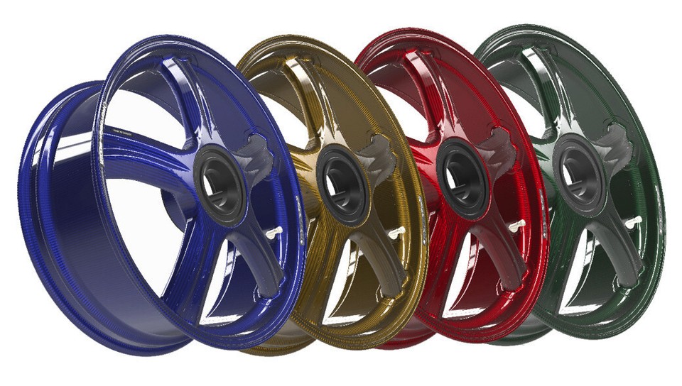 Rotobox Boost Carbon Fiber Wheel Set Rims Wheels Kawasaki H2 H2R /SX ...