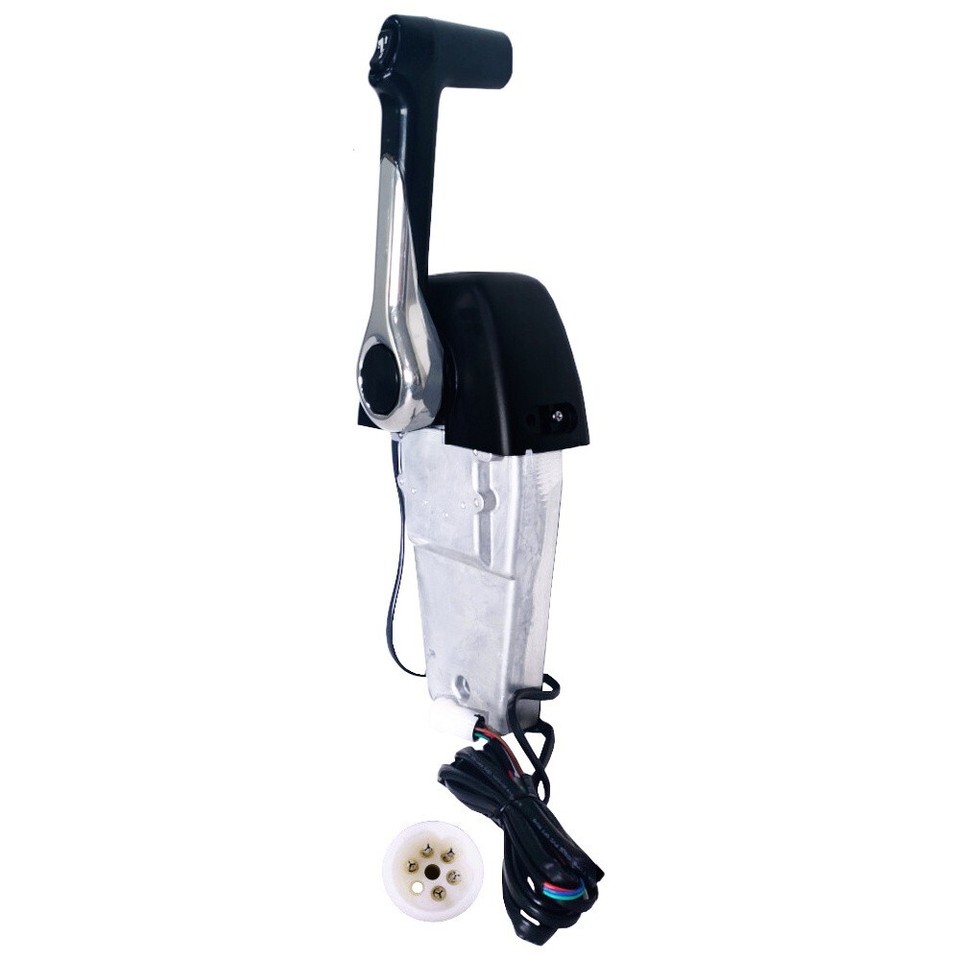 Outboard Single Top Console Mount Remote Control Box For YAMAHA 704 ...