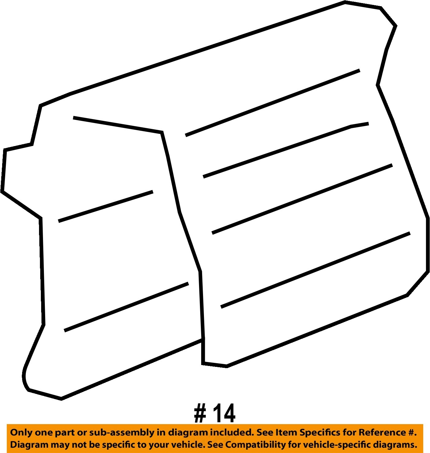 MERCEDES OEM 14-17 S550 Exterior-Pillars, Rocker Floor-Mount 0019915171 ...