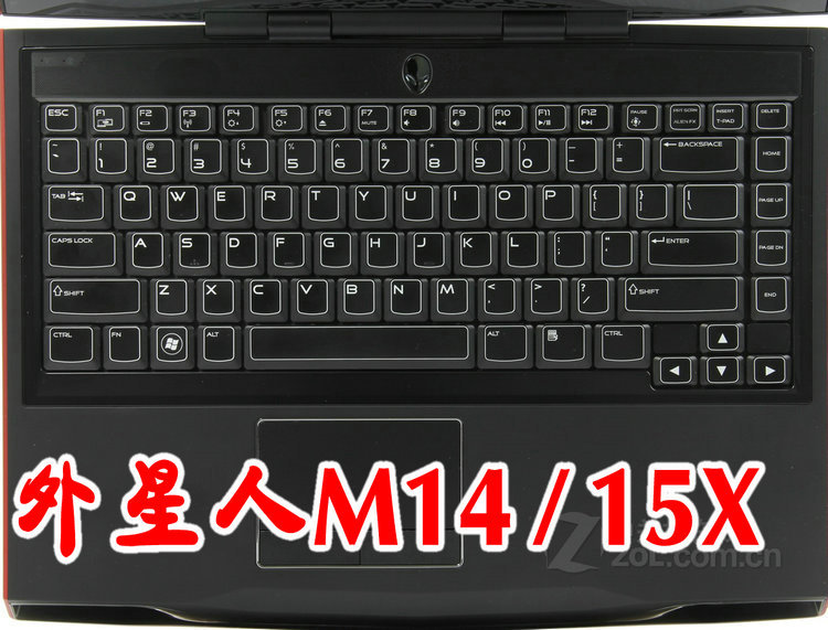 Original CooSkin Keyboard Protector Skin For DELL Alienware M14X R1 R2 ...