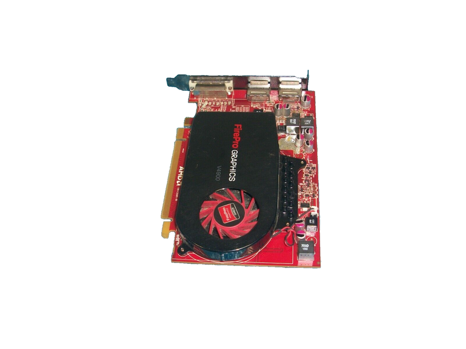 DELL AMD FirePro V4900 GDDR5 DVI Display Port Graphics Card 0C8MR2 ...