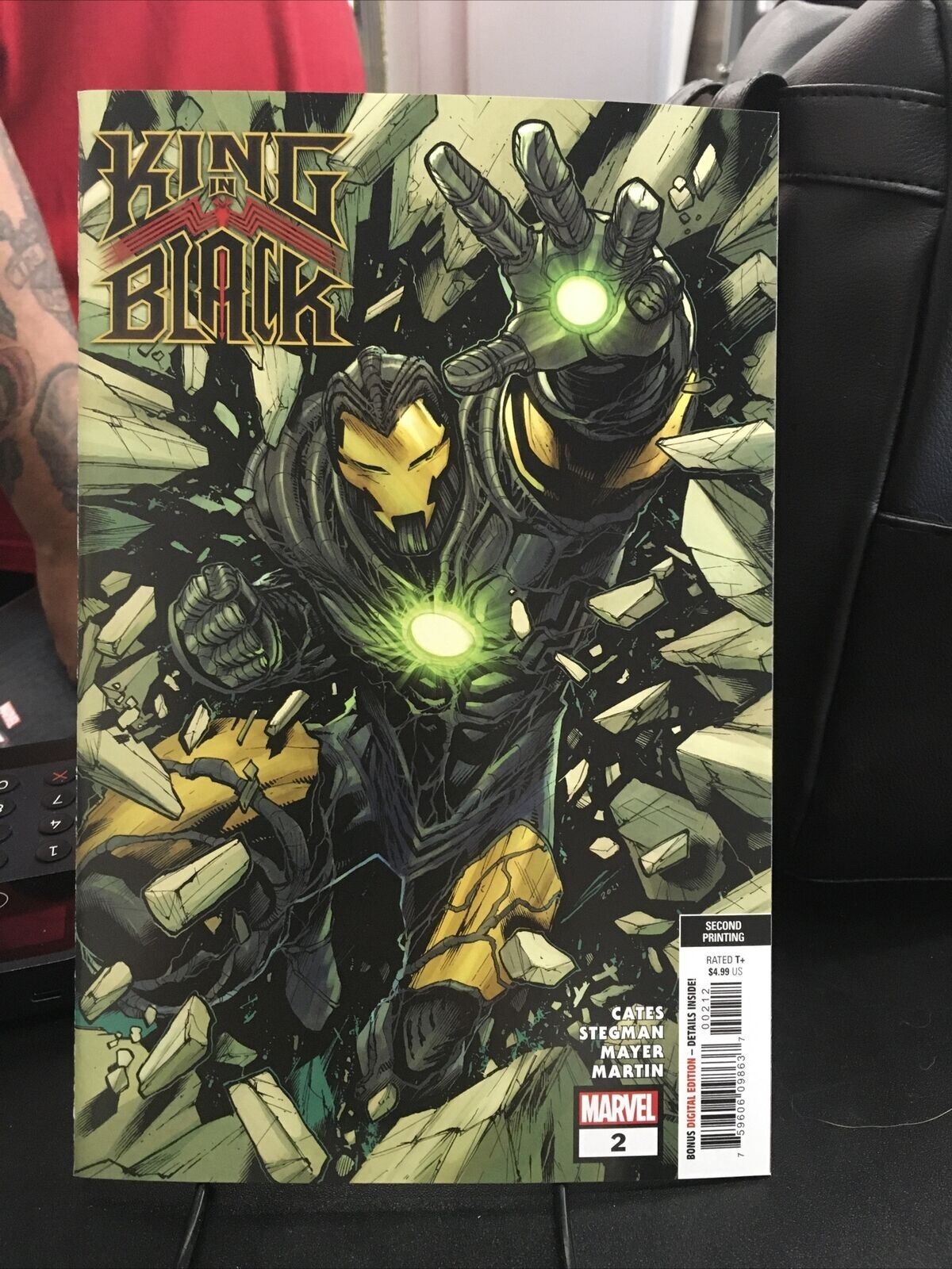King in Black #2 Comic Book 2021 Marvel Gerardo Sandoval 2nd Print ...
