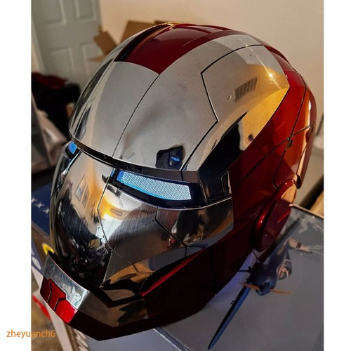 1:1 Helmet Wearable AUTOKING Iron Man MK5 Voice-control Mask Cosplay ...