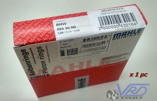 x1 PC Mahle 083 30 N0 PISTON RINGS FOR BMW 2.0 3.0 M47N204D4 M57N306D2 ...