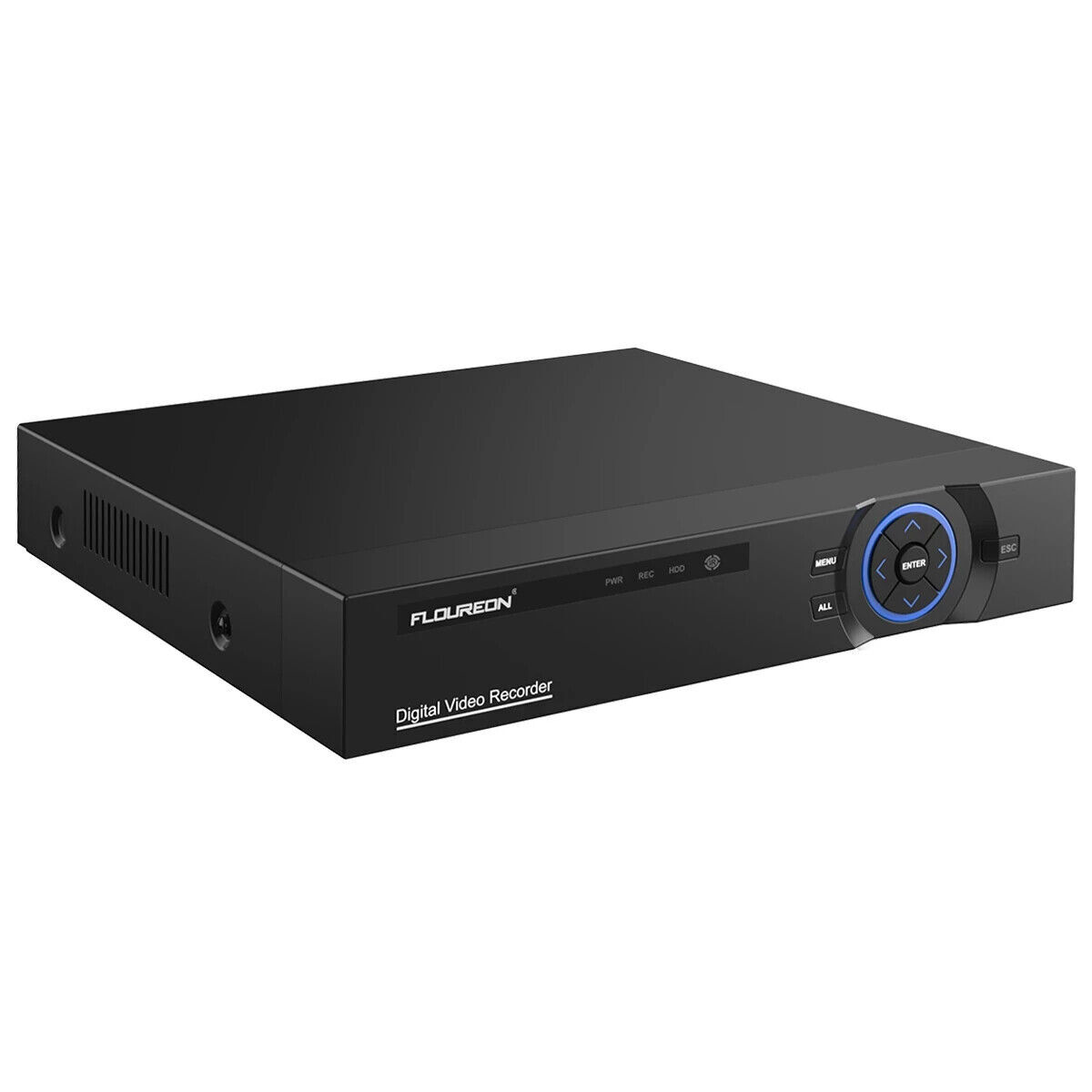 Floureon 8CH 5-in-1 HD-AHD 1080N Digital Video Recorder System - Black ...