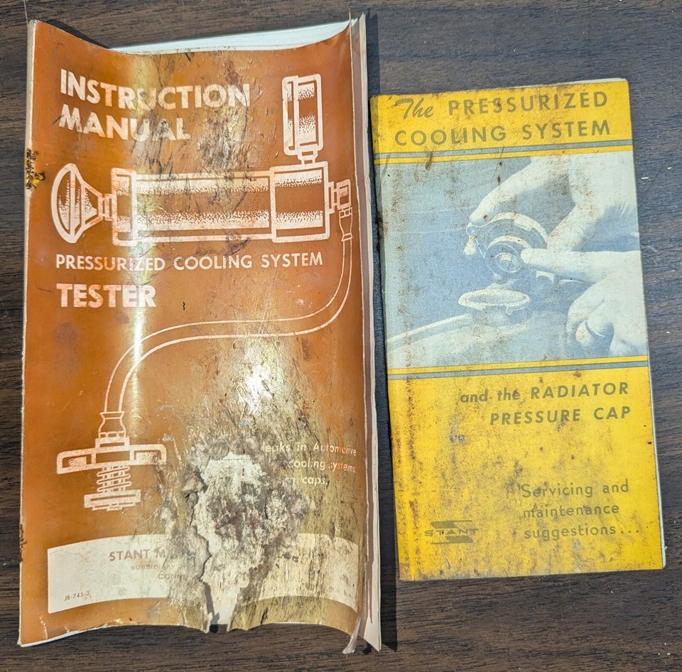 Vintage Stant ST-255 Auto Car Cooling System Pressure Tester - Made in ...