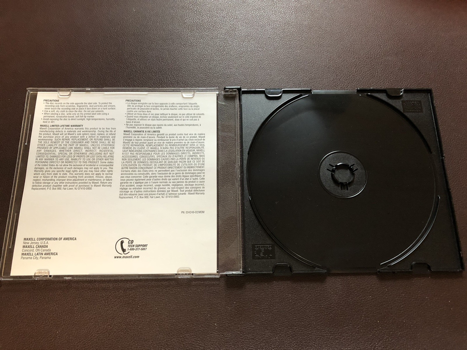 3 Maxell CD-R Discs 700MB/80min AND 7 Maxell CD-R Music Jewel Cases | eBay