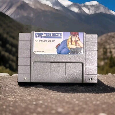 240p Test Suite - SNES Edition CRT Calibration Screen Optimizer | eBay