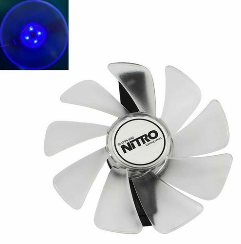 CF1015H12D HQ 95 mm GPU Cooling Fan with Blue LED Sapphire NITRO RX480 ...