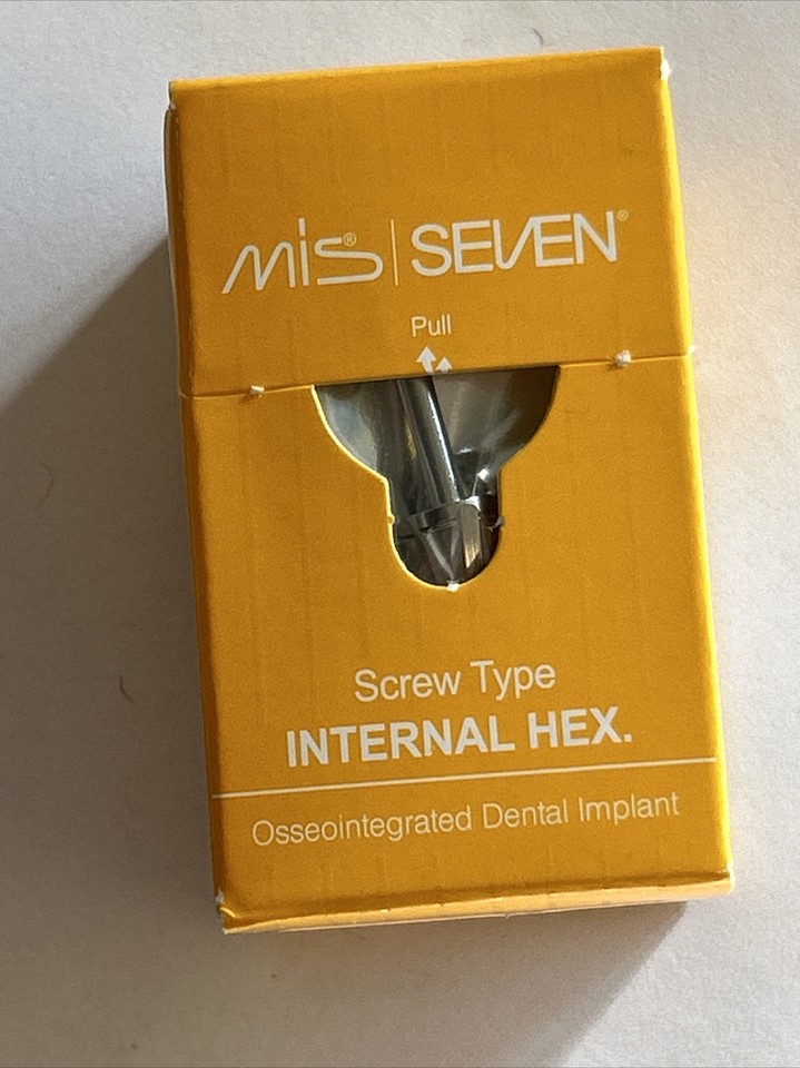 MIS SEVEN Implant 06mm x 6mm Wide Platform Internal Hex | eBay