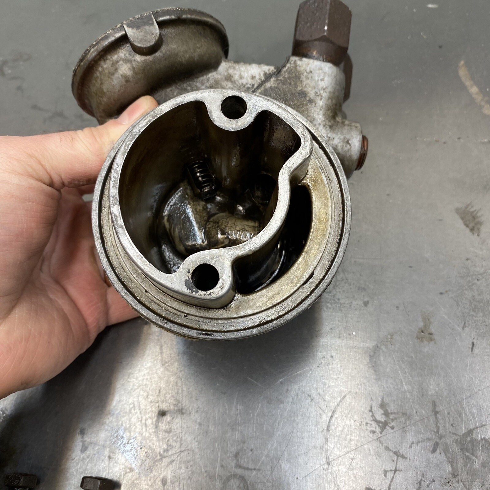 Chevy GMC Truck 5.7 350 TBI Oil Filter Adapter K1500 K 2500 K3500 ...