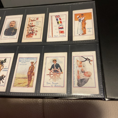 Very Rare Army Pictures Cartoons 10 Different Cigarette Cards By 8 ...