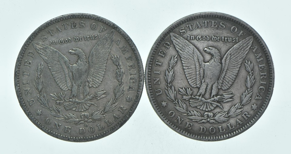 1890-O 1888 Morgan Silver Dollar - 90% US Coin 2 Coin Lot! *577 | eBay