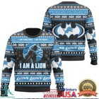Lions I Am A Lion Batman Football Team Ugly Christmas Sweater | eBay
