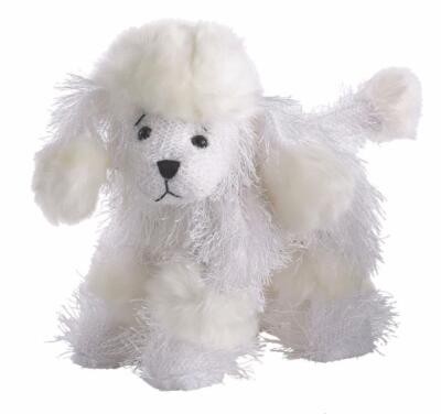 Ganz Webkinz Lil Kinz Plush White Poodle Virtual World Adoptable Pet ...