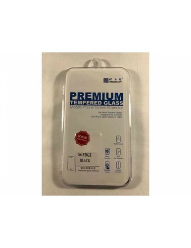 Protection écran en verre 9H Premium pour Samsung S6 Edge PLUS Black ...