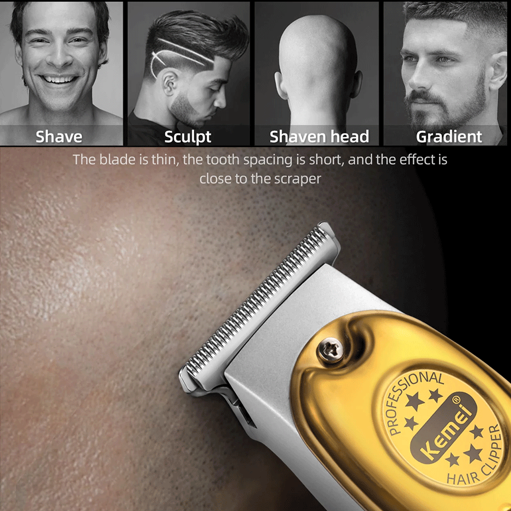 Kemei Km-2269 Men's Hair Clipper Professional Electric Hair Clipper USB Recharge | eBay