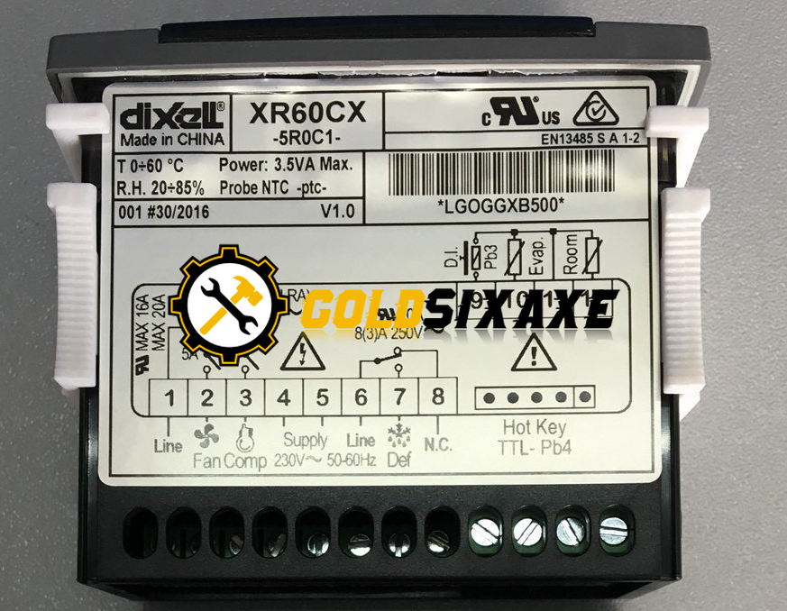 1Pcs New Digital Controller DIXELL XR60CX-5R0C1 COMMERCIAL FRIDGE#Free ...