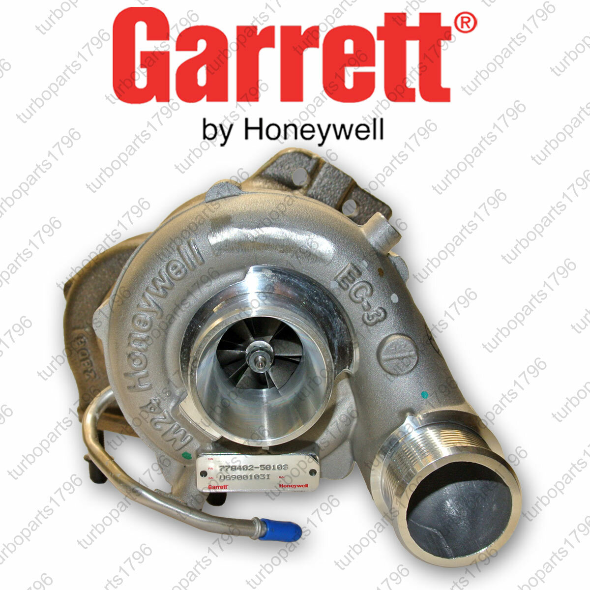 Original Garrett Turbolader Land Rover Jaguar XJ XF X250 3.0 D 778402 ...