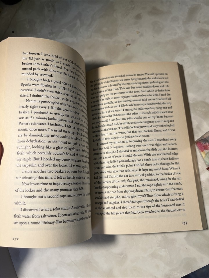 Life Of Pi Novel By Yann Martel 2001 First US Edition Paperback Book ...