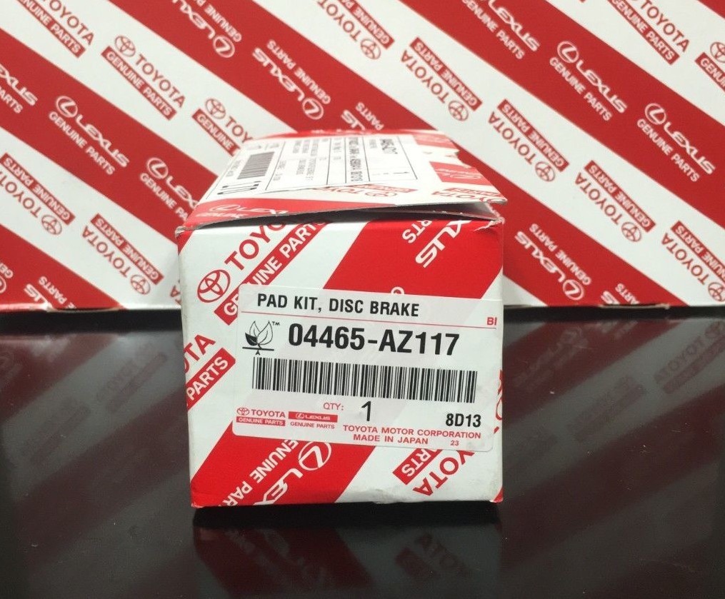 2013-2018 TOYOTA RAV4 LIMITED SE XLE FRONT CERAMIC BRAKE PAD GENUINE ...