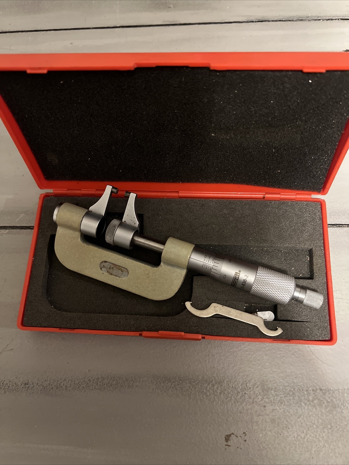 0 - 1” Range SPI Caliper Type Micrometer 13-836-2 | eBay