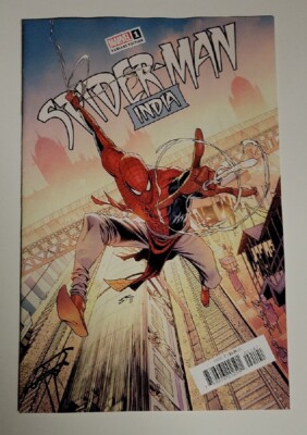 SPIDER-MAN: INDIA #1 08/2023 NM/NM- SUMIT KUMAR VARIANT MARVEL COMICS ...