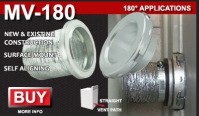 Magvent MV-180 Magnetic Dryer Vent Coupling 641589390795| eBay